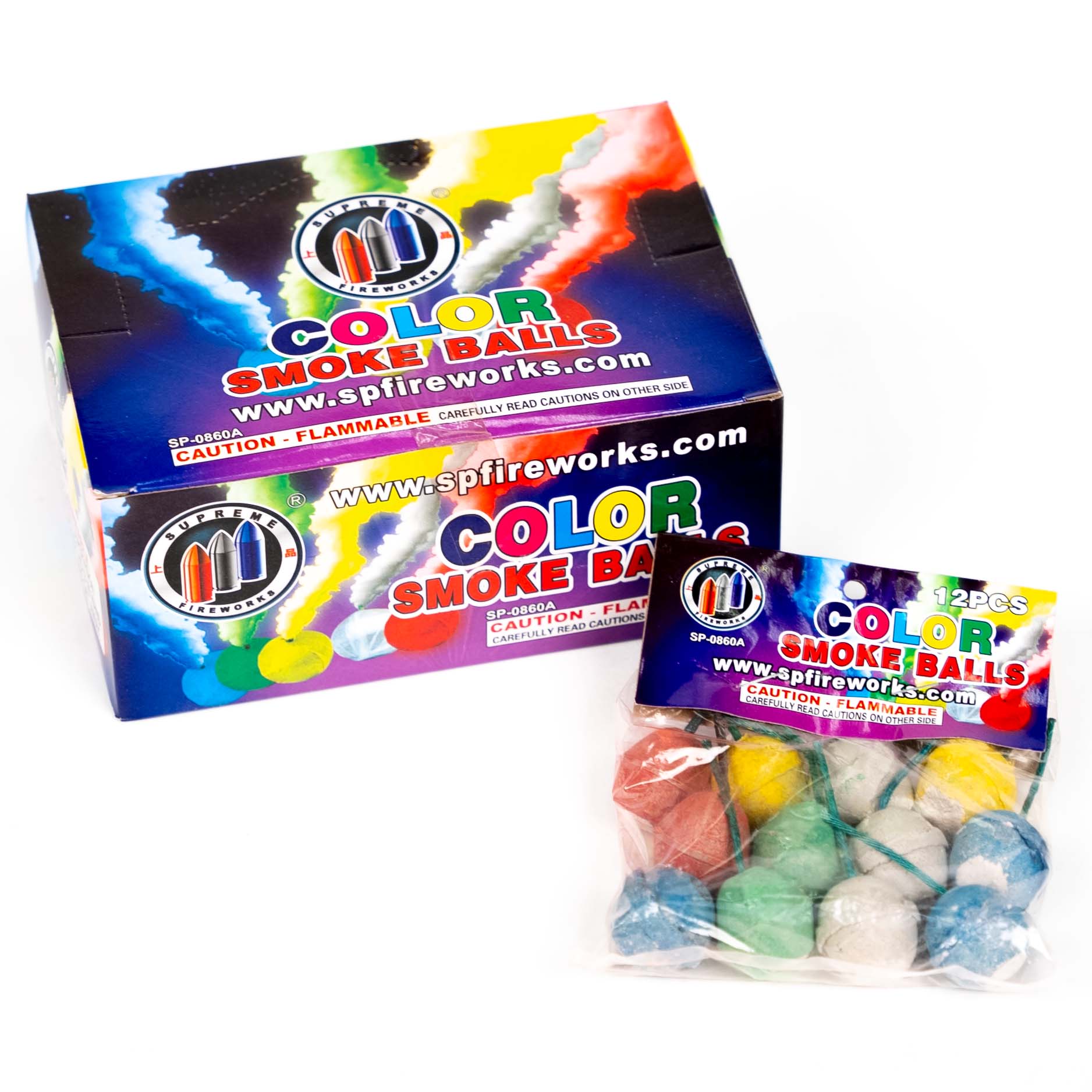 Color Smoke Balls: Superior Fireworks Retail