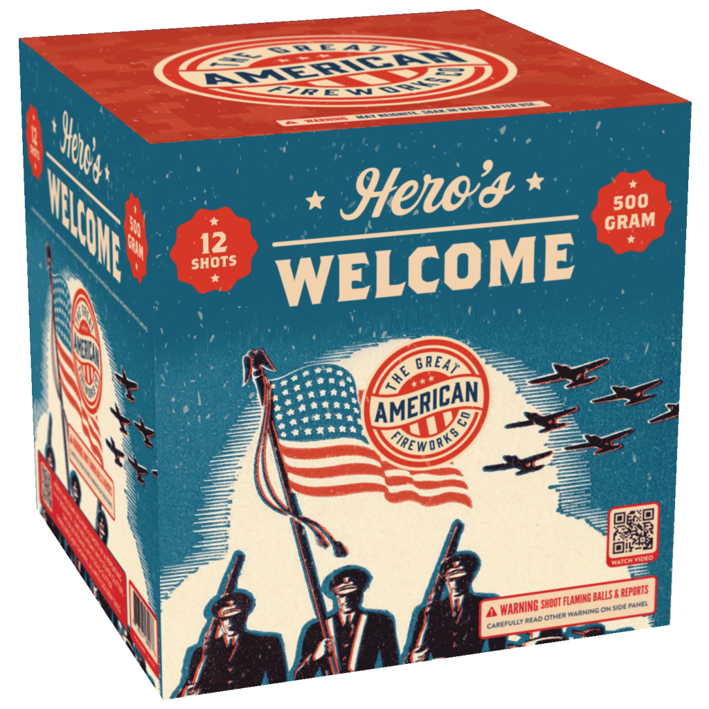 Hero's Welcome - Superior Fireworks