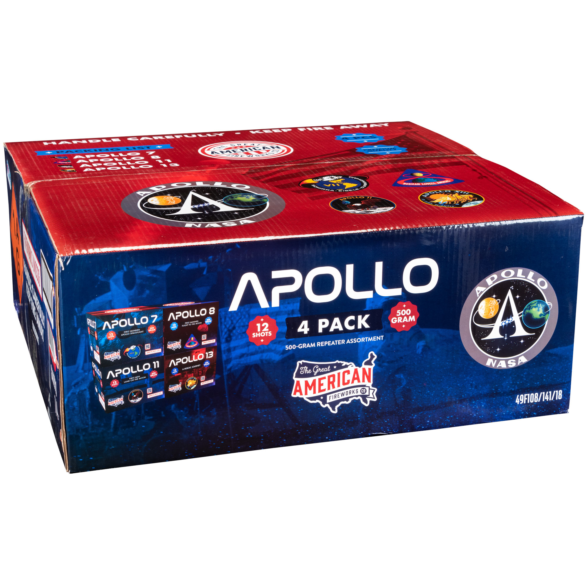 Apollo Case | The Great American Fireworks Co. - Superior Fireworks