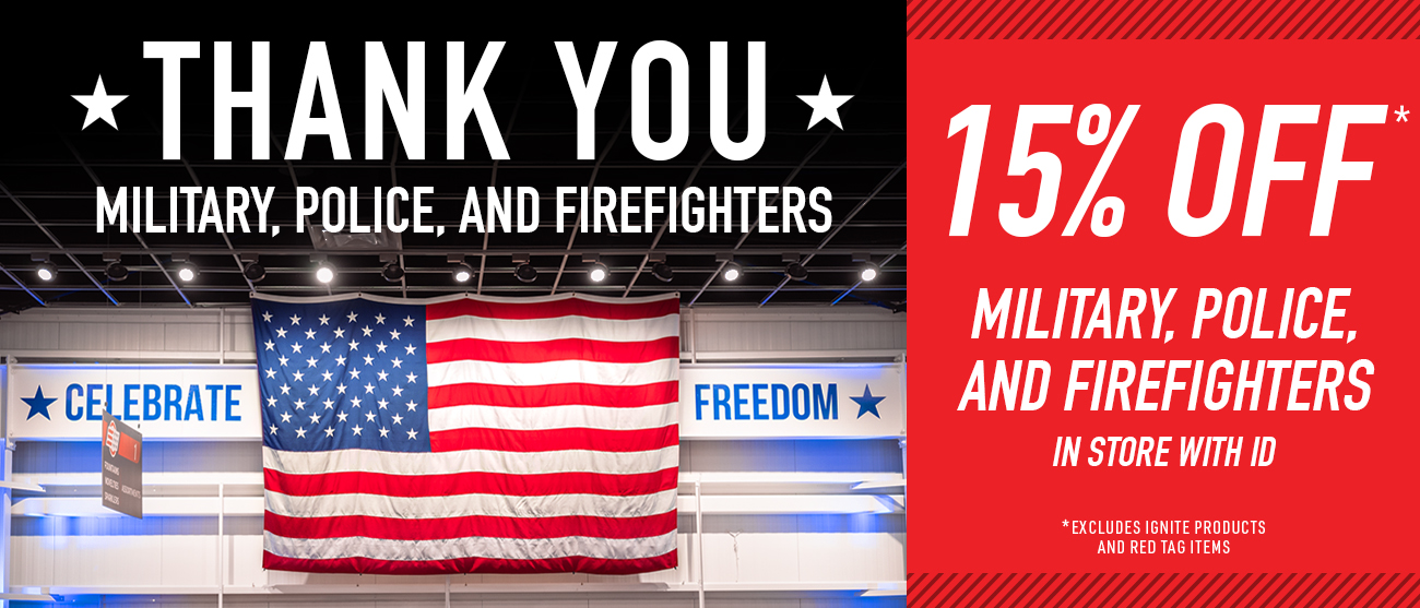 Superior Fireworks Retail: Discount for Military, Police, and Firefighters