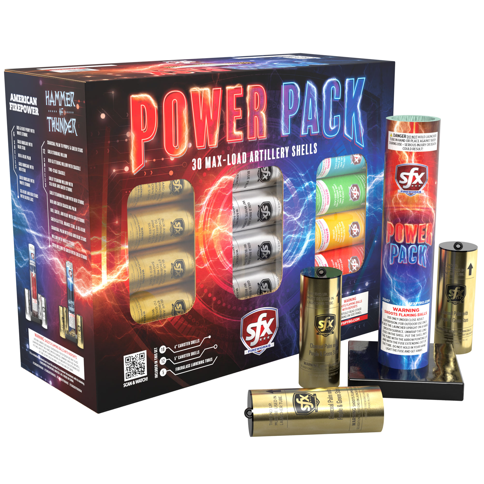 SFX Power Pack: Superior Fireworks Retail