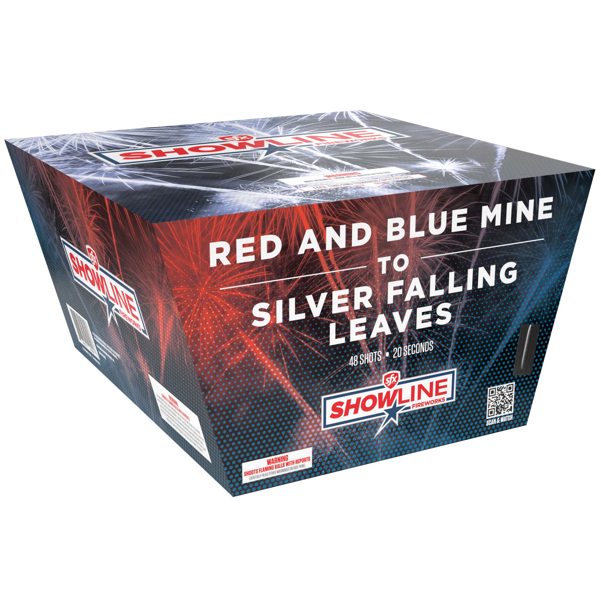 Red and Blue Mine to Silver Falling Leaves: Superior Fireworks Retail