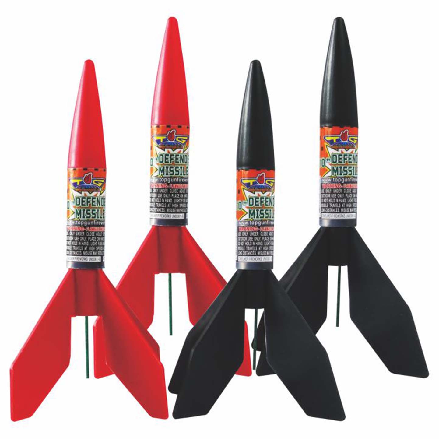 10" Defender Missile: Superior Fireworks Retail