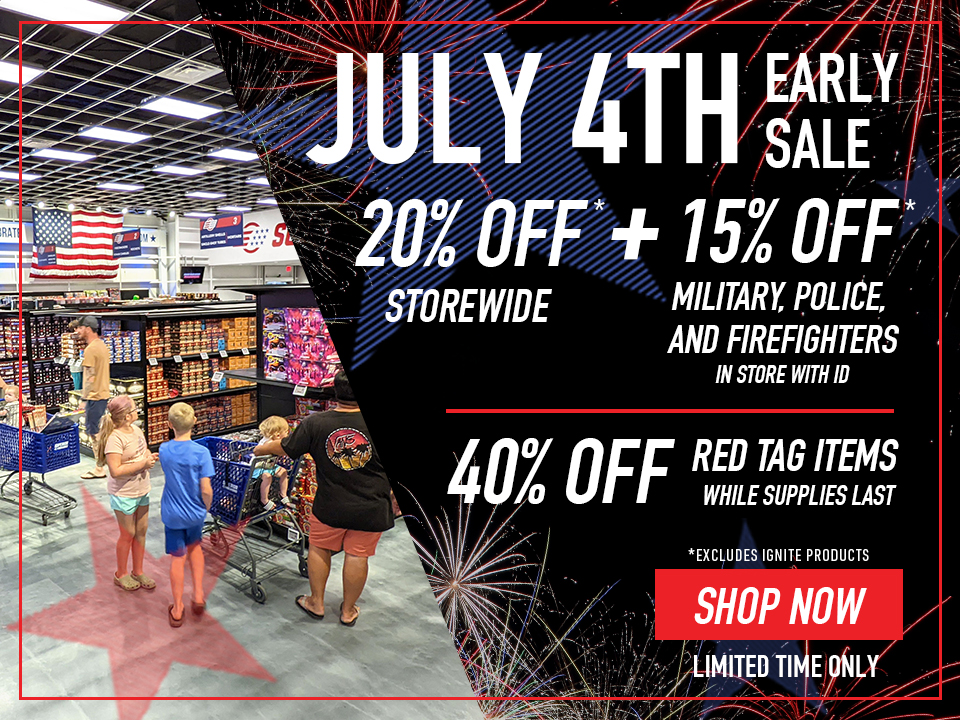 Superior Fireworks Retail Store in Orange Park, Florida