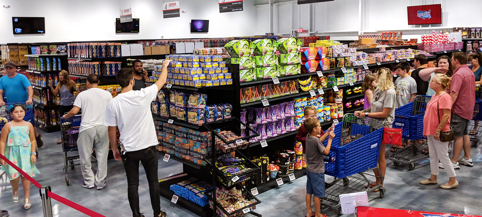 Superior Fireworks Retail Store in Orange Park, Florida