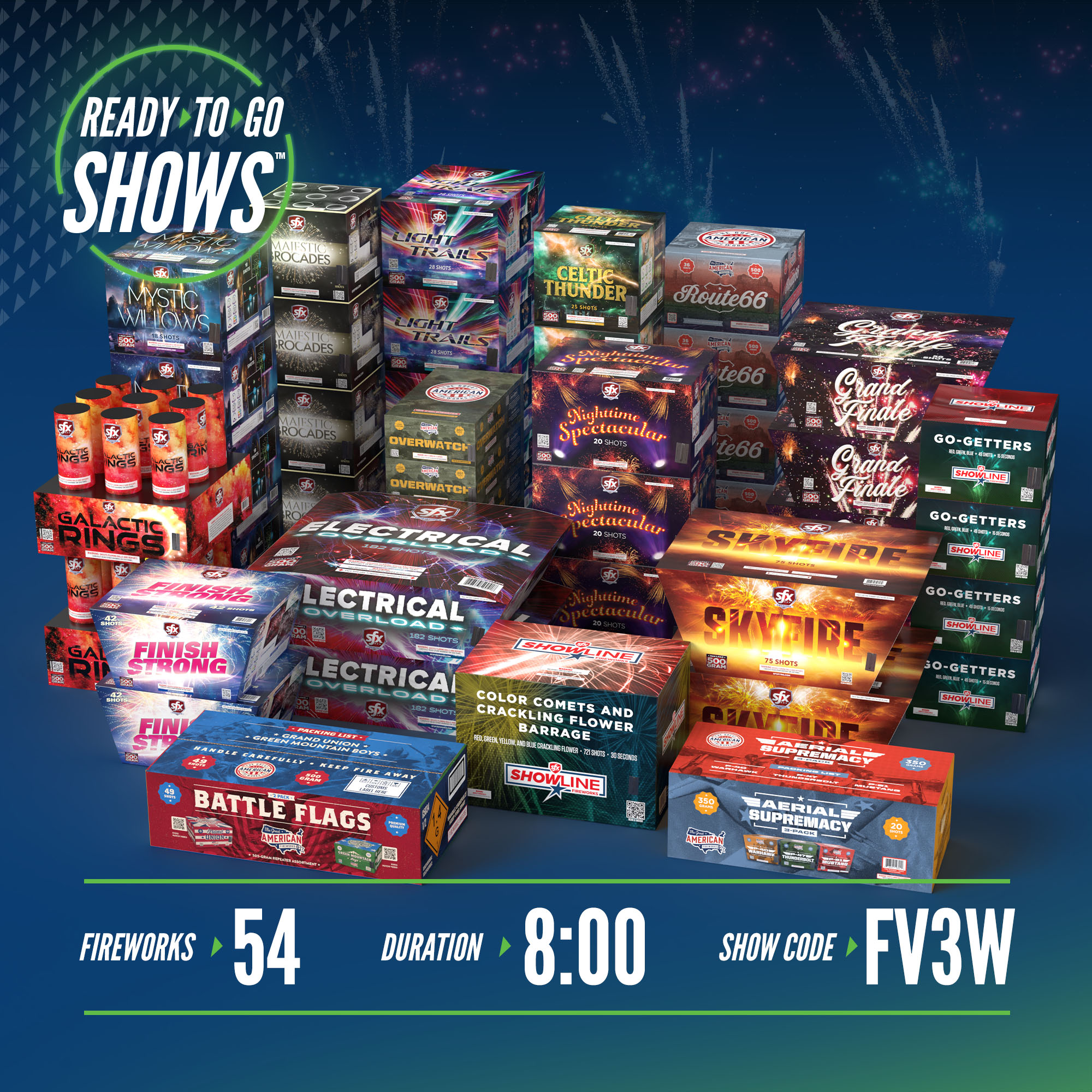 Grand Overwatch: Superior Fireworks Wholesale
