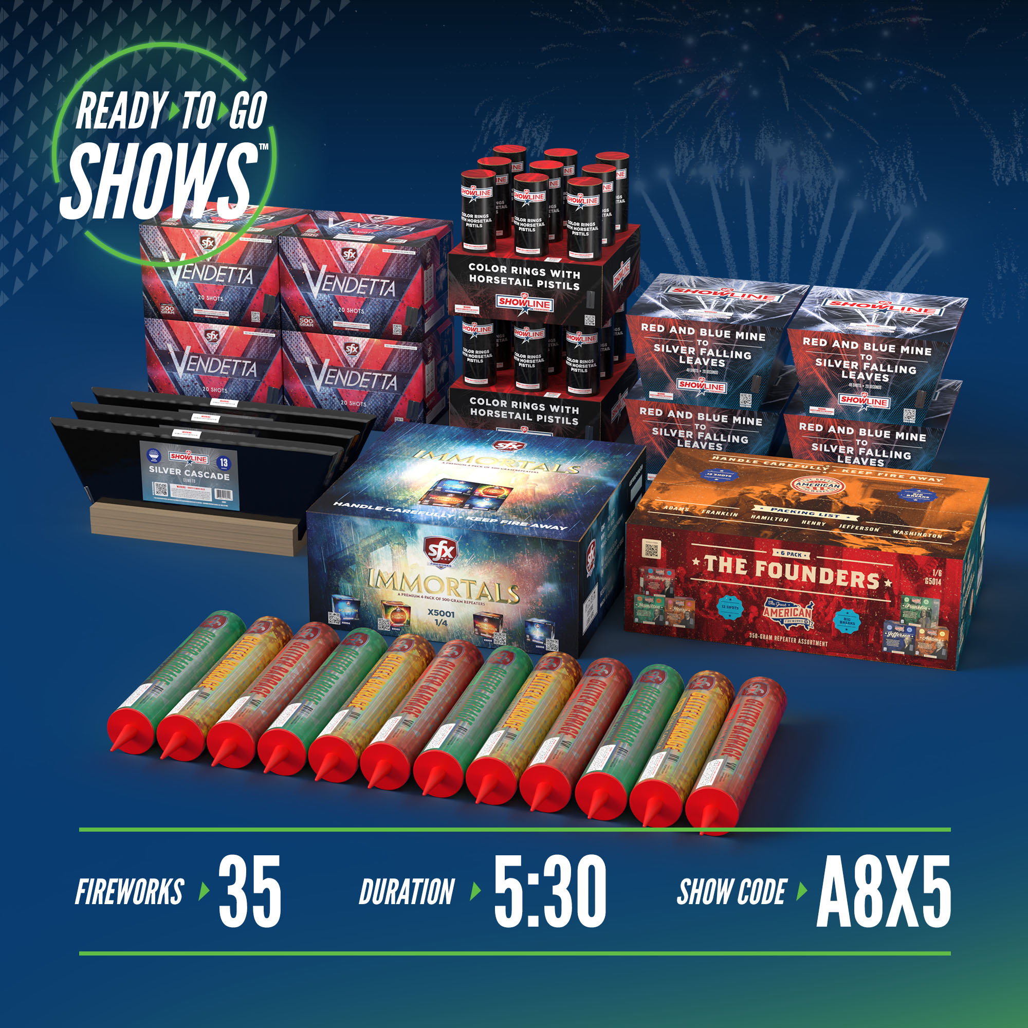 Immortal Founders: Superior Fireworks Wholesale