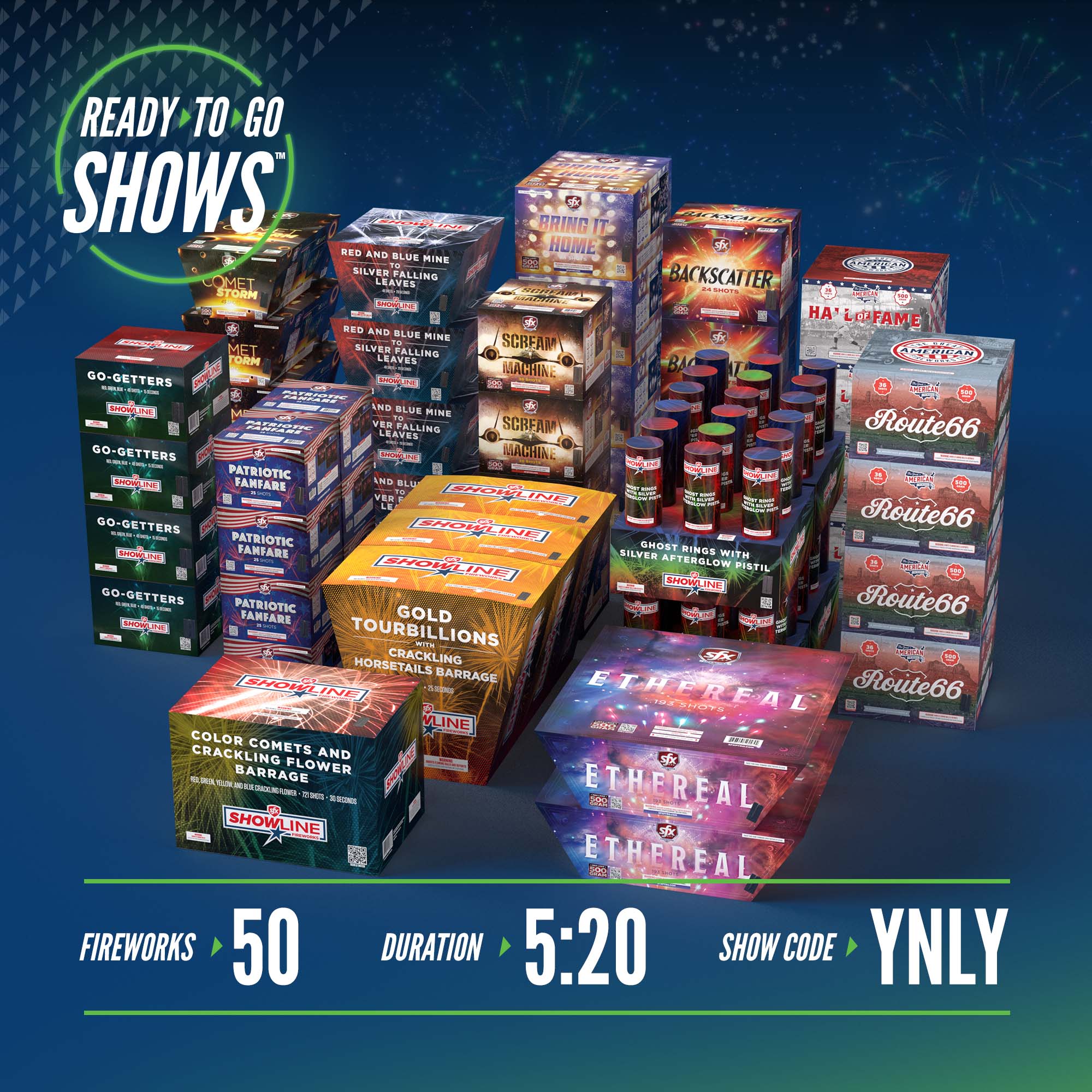 Patriotic Color Storm: Superior Fireworks Wholesale