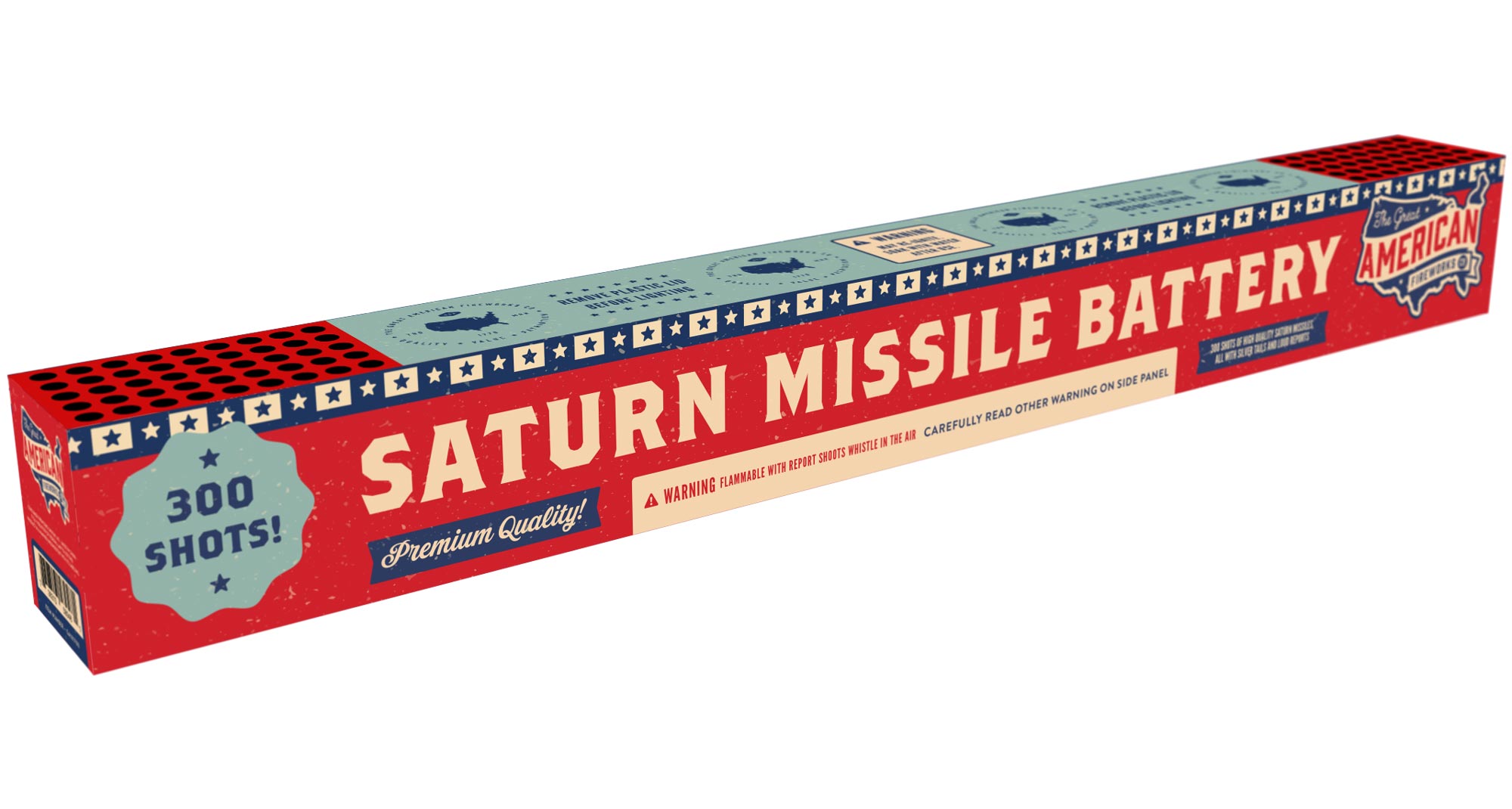 300-Shot Saturn Missile Battery: Superior Fireworks Wholesale